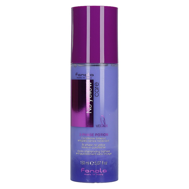 Fanola No Yellow Bi-Phase Leave-In Conditioner Двухфазный кондиционер ...