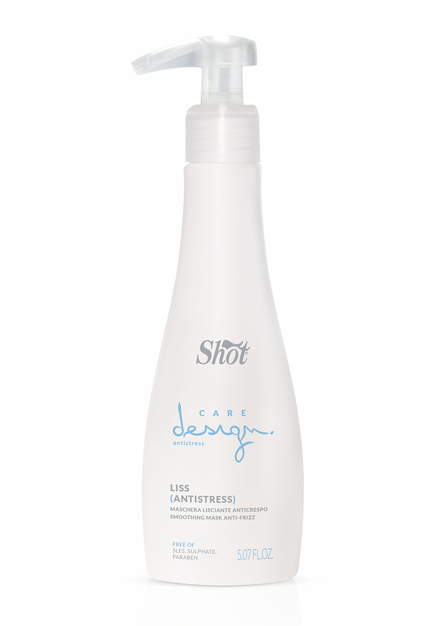 Разглаживающая маска для волос Shot Care Design Antistress Liss 150 ml ...